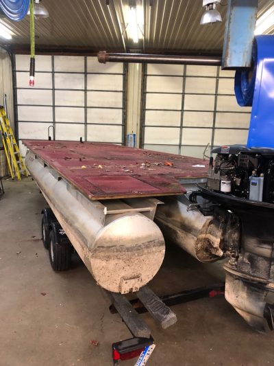 Pontoon Restoration - Pat's Pontoon Services, LLC