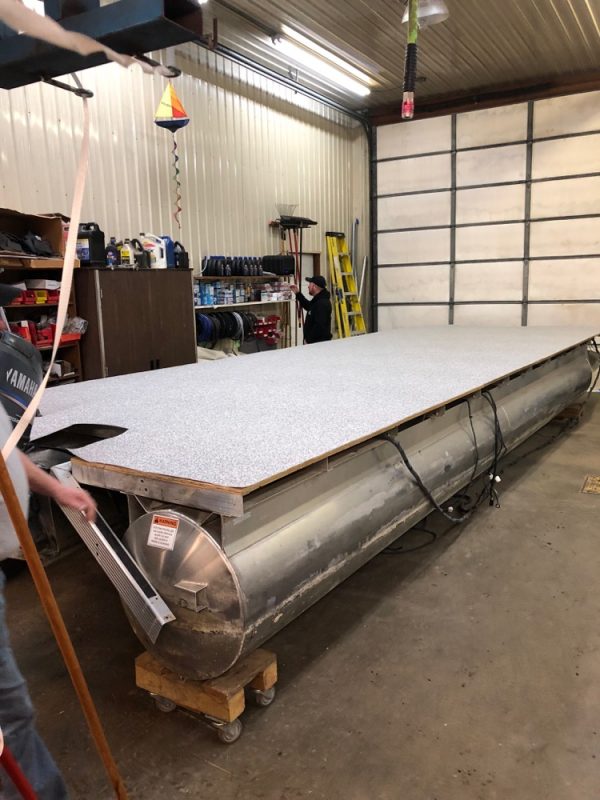 Pontoon Restoration - Pat's Pontoon Services, LLC